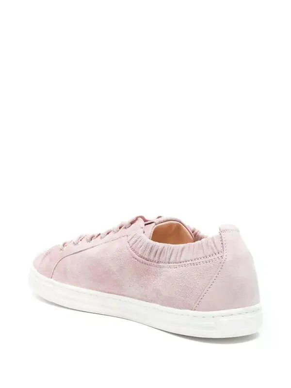 Agl Suzie Ruffled-collar Sneakers