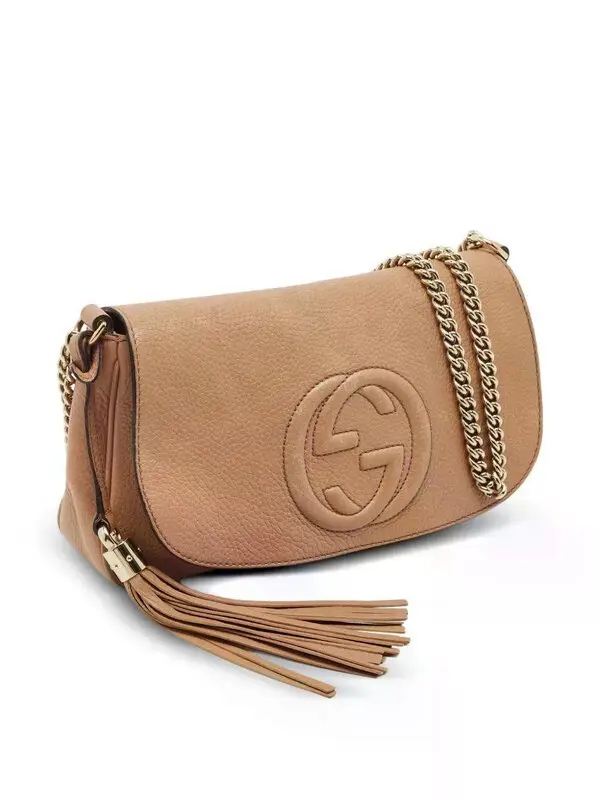 Gucci Soho Disco Tassel Crossbody Bag - Neutrals