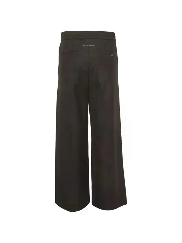 MAISON MARGIELA Twill Wide-leg Trousers
