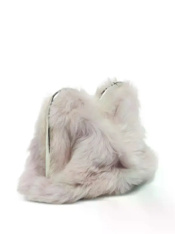 Burberry Faux-fur Clutch Bag
