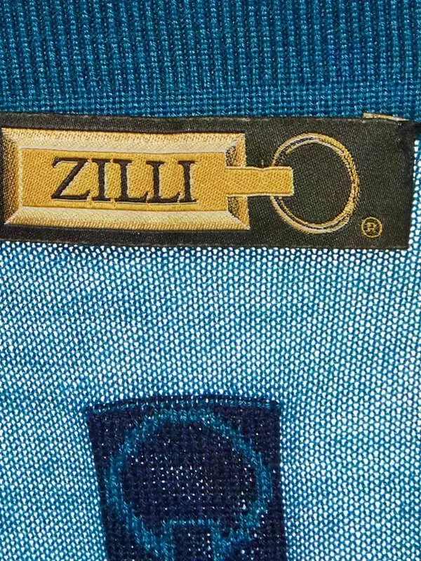 ZILLI Quarter-zip Polo Sweater