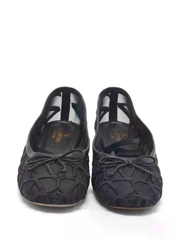 Valentino Garavani Toile Iconographe Ballet Flats