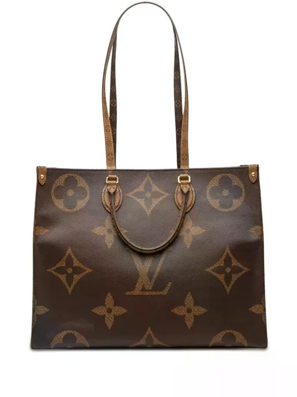 LOUIS VUITTON Monogram Reverse Giant Onthego Gm Satchel