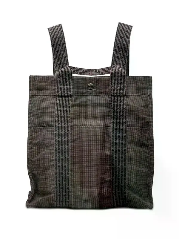 Hermès Herline Mm Canvas Backpack