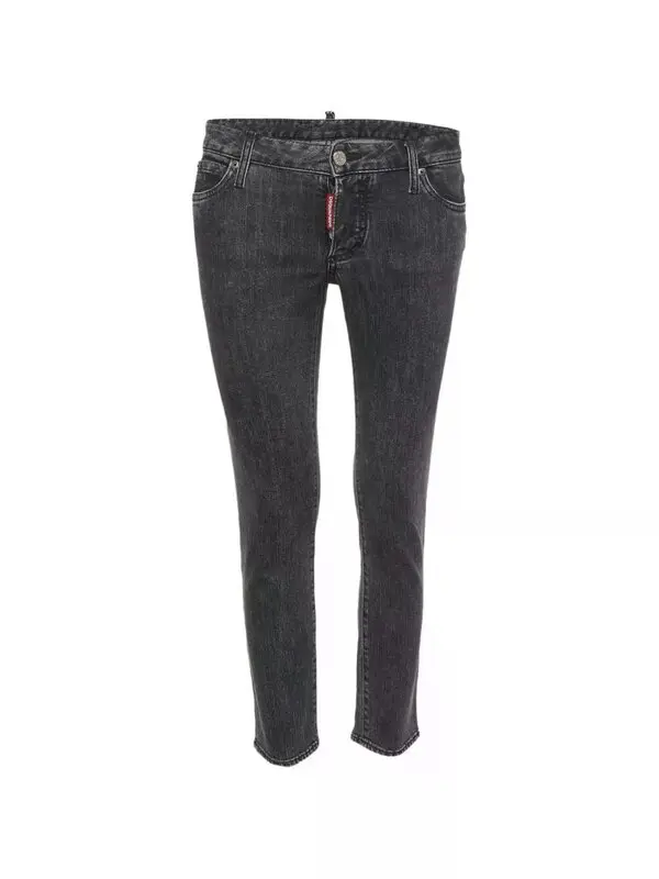 Dsquared2 Low-waist Jeans - Black