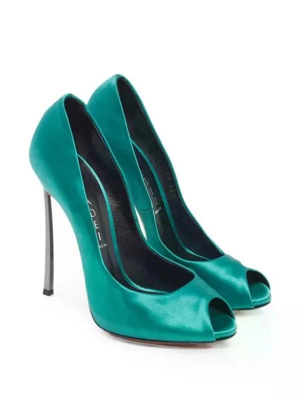 Casadei Blade Peep-toe Pumps