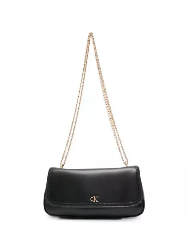 Calvin Klein Logo Plaque Chain-strap Shoulder Bag