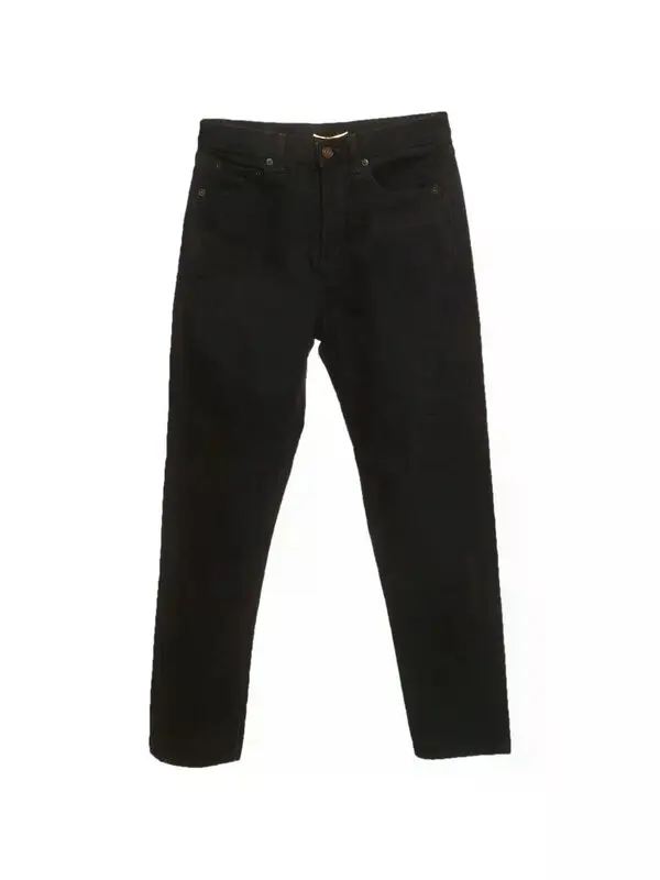 Saint Laurent Straight-leg Jeans - Black