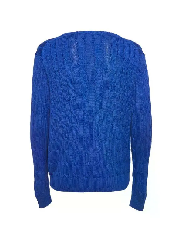 Polo Ralph Lauren Cable Knit V-neck Sweater