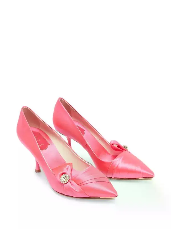 ROGER VIVIER Lavalliere Heeled Pumps