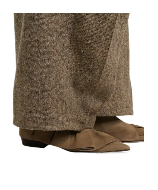 J.W.ANDERSON Ruffled Suede Ankle Boots