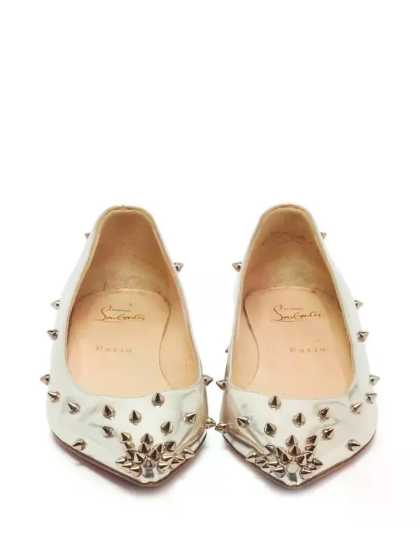 CHRISTIAN LOUBOUTIN Malabar Hill Spiked Ballet Flats