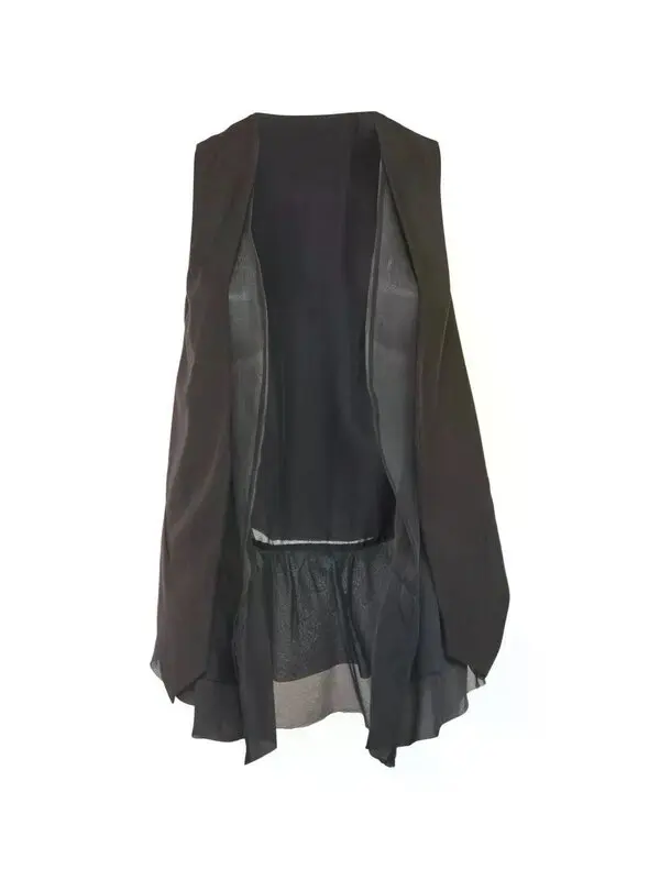 Brunello Cucinelli Sleeveless Layered Jacket