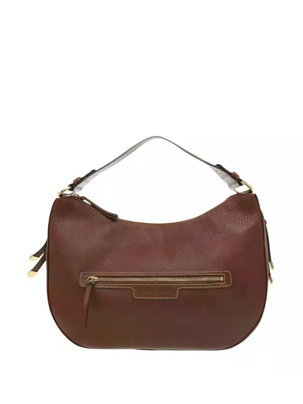 BVLGARI Leather Shoulder Bag - Brown