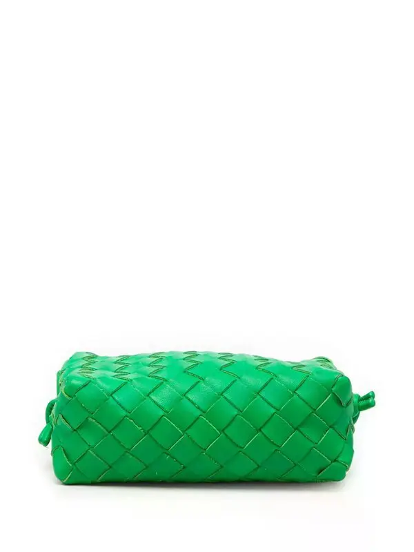 Bottega Veneta Mini Lambskin Intrecciato Loop Camera Bag