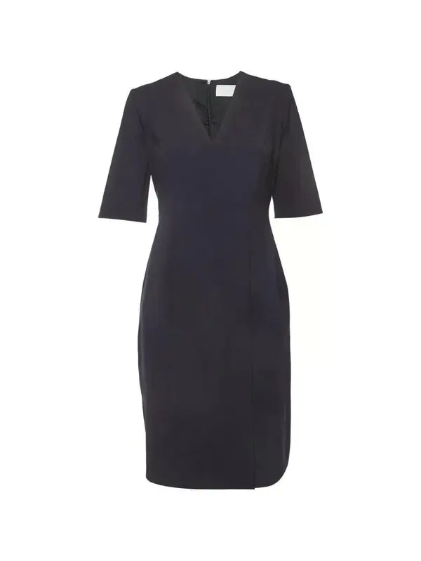 BOSS V-neck Short-sleeve Mini Dress