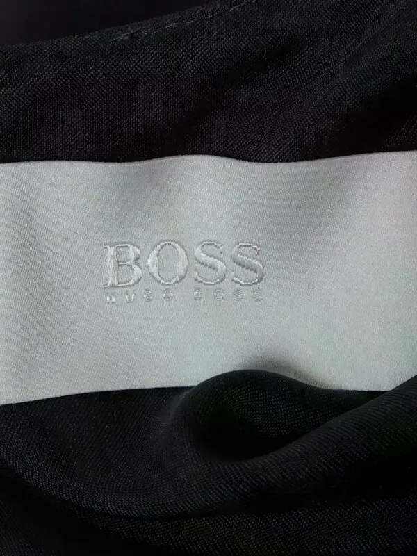 BOSS V-neck Short-sleeve Mini Dress