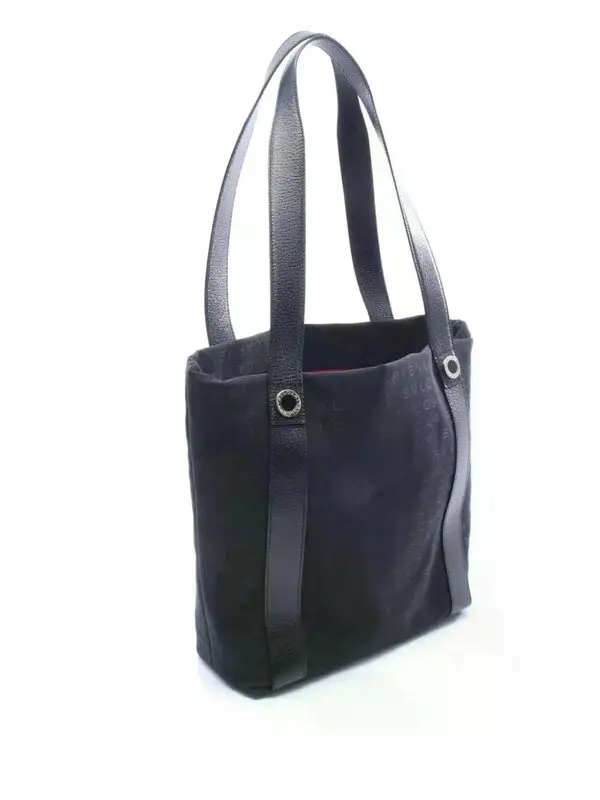 BVLGARI Logomania Canvas Tote Bag