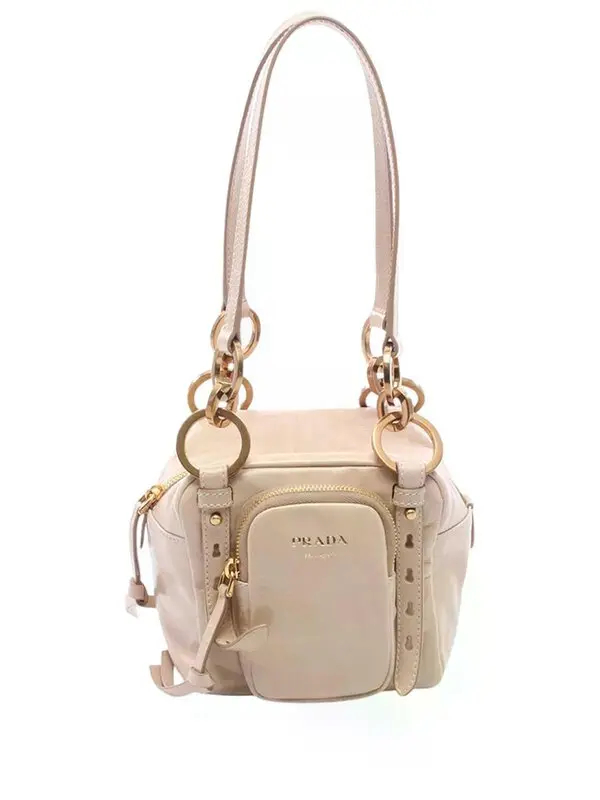 Prada Mini Calfskin Dangle Top Handle Bag Satchel