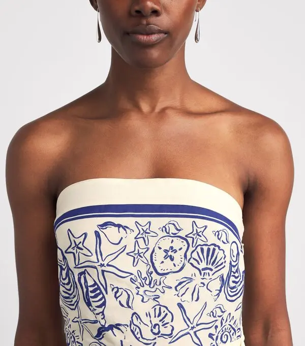 Simkhai Linen-blend Darbie Mini Dress
