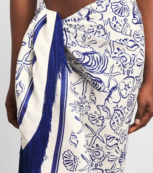 Simkhai Linen-blend Russo Pareo