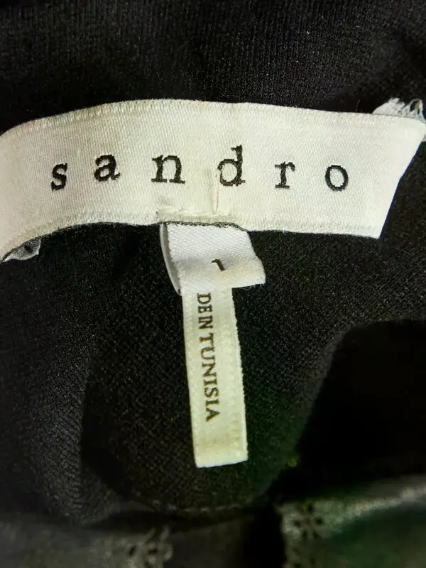 Sandro Jersey Midi Dress