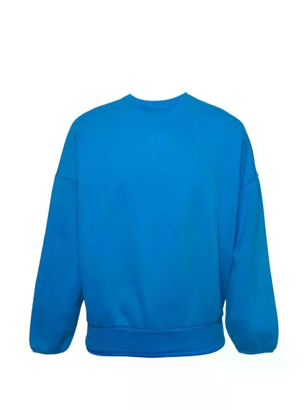 Fear Of God X Adidas Logo-embellished Sweatshirt - Blue