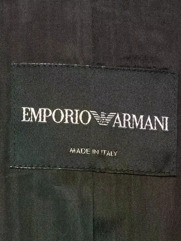 Emporio Armani Tailored Horizontal-stripe Blazer
