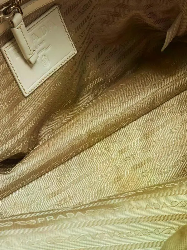 Prada Logo Jacquard Tote Bag