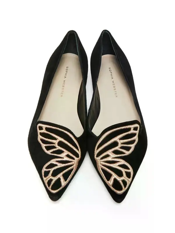 SOPHIA WEBSTER Bibi Butterfly Ballet Flats