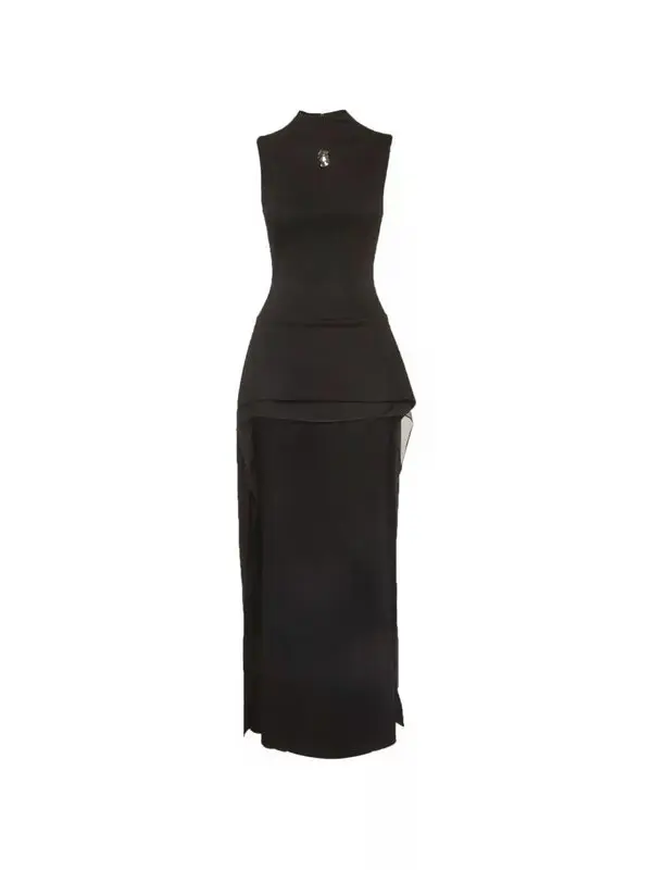 CHATS BY C.DAM Pietra Sleeveless Maxi Dress - Black