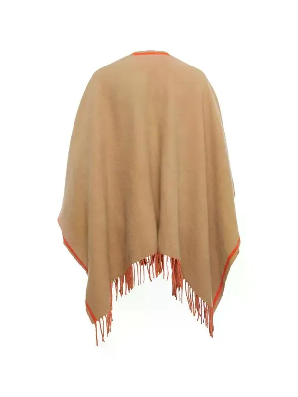Fendi Logo-detail Poncho