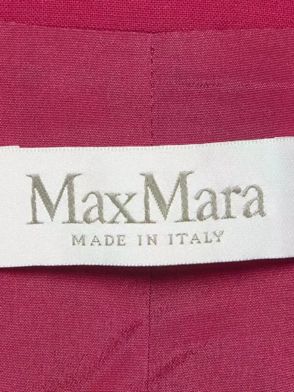 Max Mara Frilled Collar Blazer