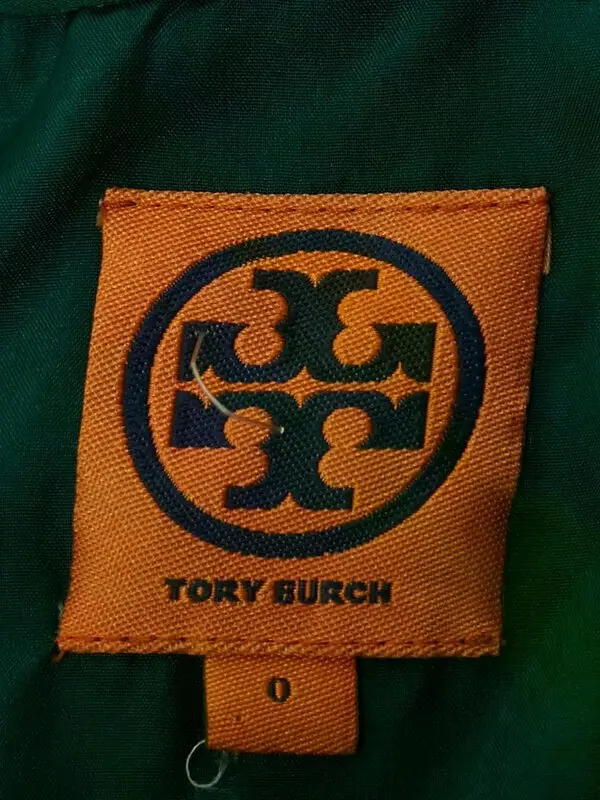 Tory Burch Ruched Mesh Midi Dress
