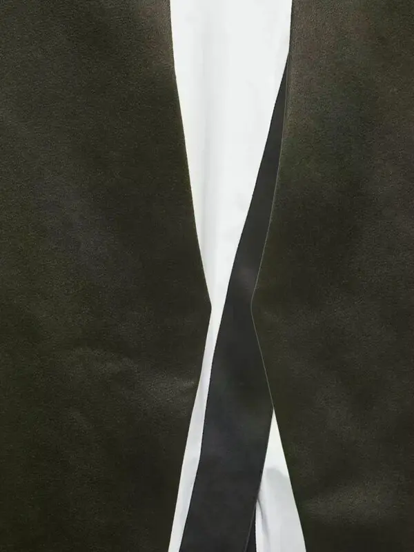 Alice + Olivia Satin Open-front Vest