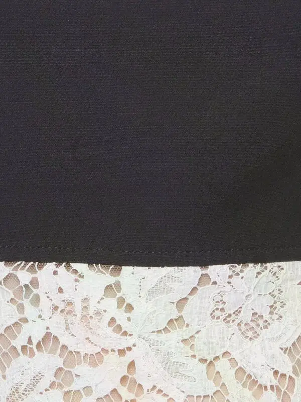 Valentino Garavani Lace Stripe Dress