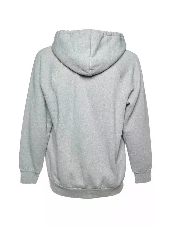 Burberry Logo Embroidered Hoodie
