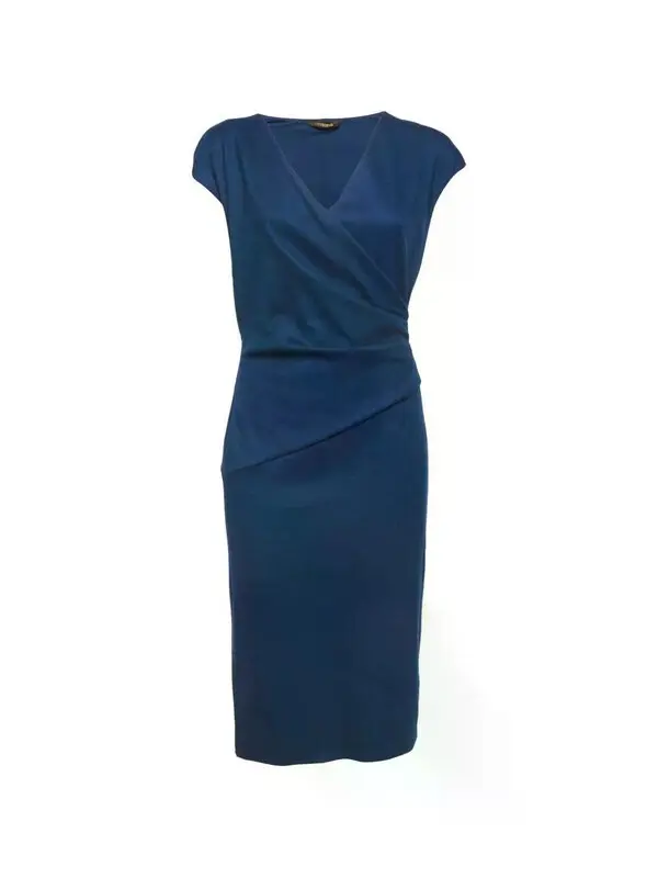 Roberto Cavalli V-neck Midi Dress