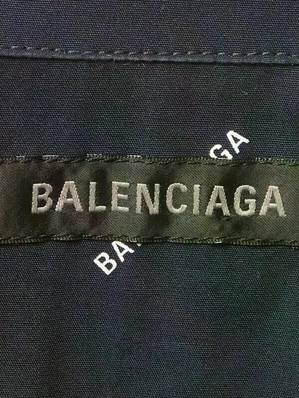 Balenciaga Logo-print Oversized Shirt