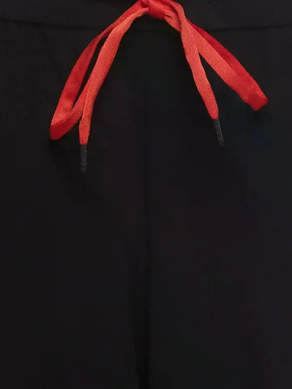 Kenzo Crepe Track Pants With Contrast Side Stripe