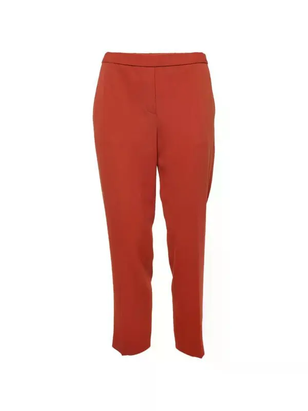 Theory Textured Straight-leg Trousers