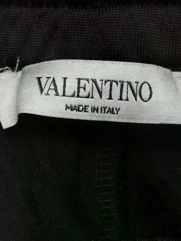 Valentino Garavani Vltn-logo Straight-leg Trousers
