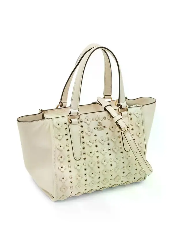 COACH VINTAGE Crosby Floral Appliqué Tote Bag