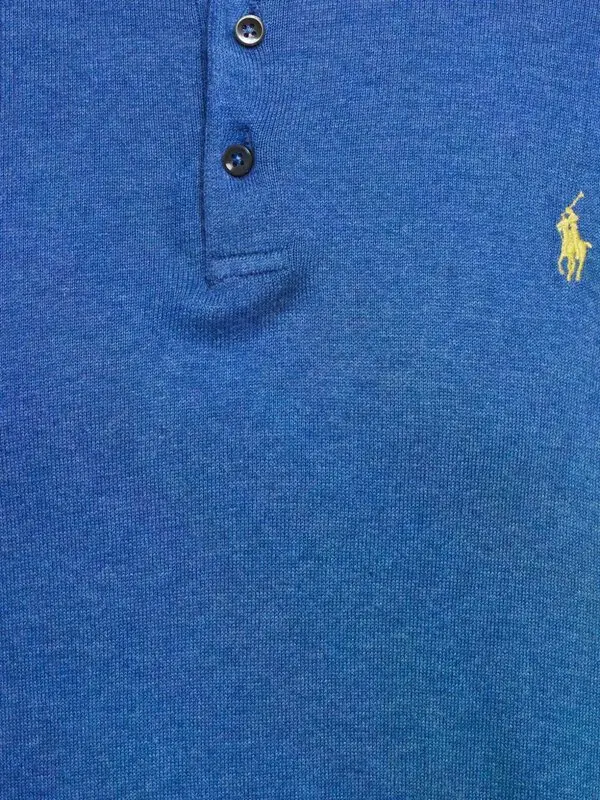 Polo Ralph Lauren Cotton Long-sleeve Polo Shirt - Blue