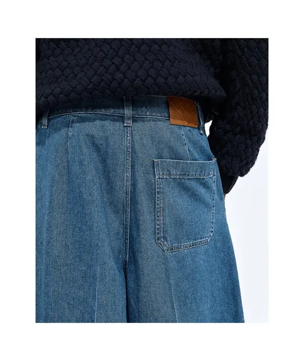 Bottega Veneta Atlantic Blue Denim Shorts