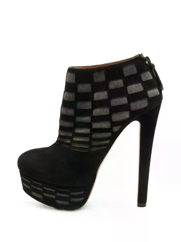 Alaïa Platform Ankle Boots