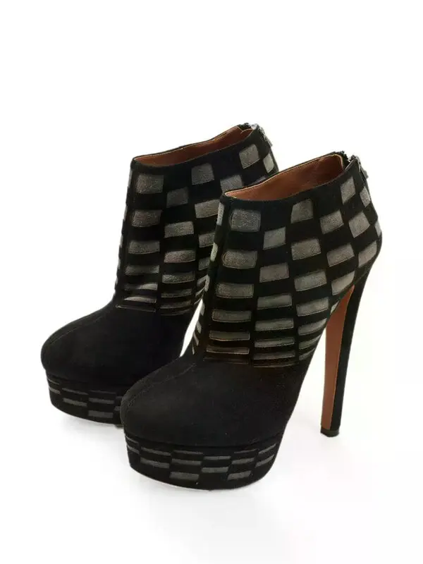 Alaïa Platform Ankle Boots