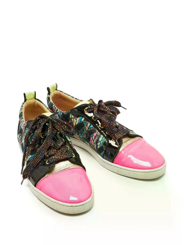 CHRISTIAN LOUBOUTIN Gondoliere Lace-up Sneakers - Black