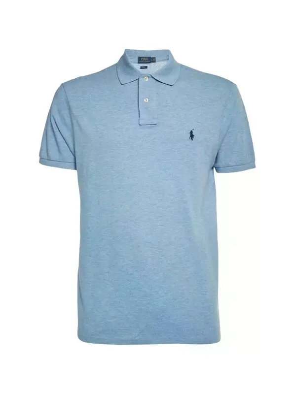 Polo Ralph Lauren Logo-embroidered Polo Shirt - Blue