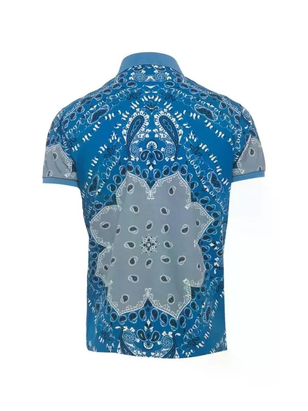 Etro Paisley-print Polo Shirt